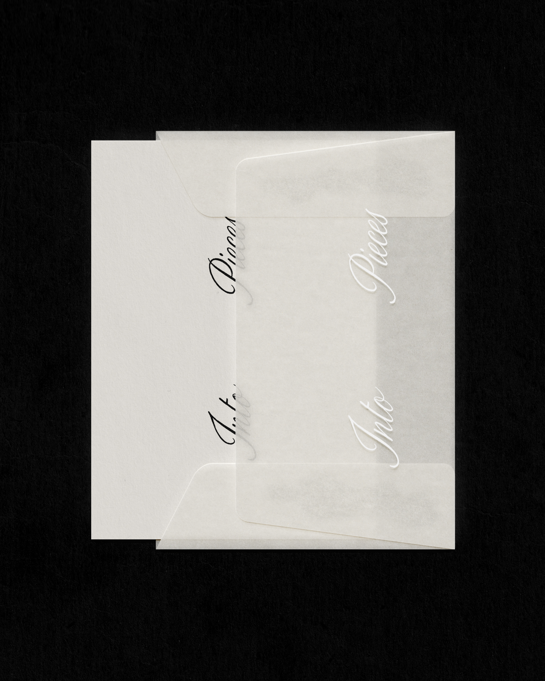 Into Pieces Mockup Kit - Vellum & Paper Scrap Mockups - October November